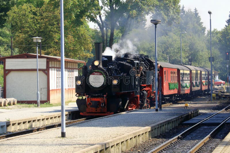 Steam Engine Train in Harz Region Editorial Image - Image of locomotive ...
