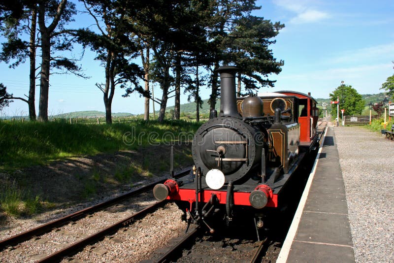 Steam engine stock image. Image of rail, railway, sleepers - 34305115