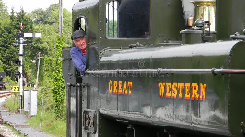 Mechanic on a steam train editorial photography. Image of maramures ...