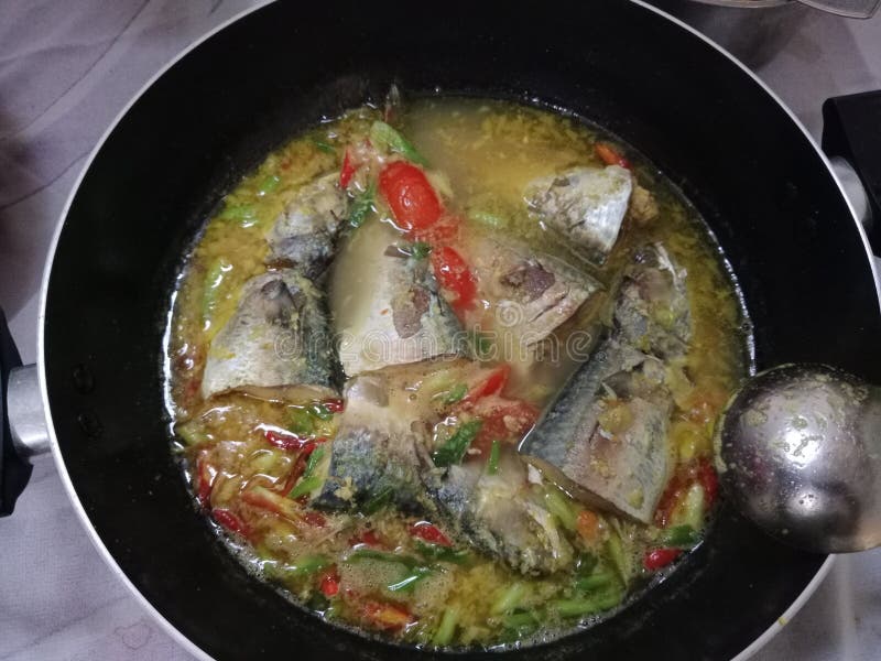 Steam fish cooking for eat stock image. Image of rise - 328999289