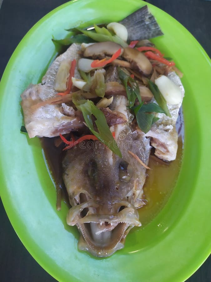 Steam Fish is Very Delicious Stock Photo - Image of delicious, soup ...