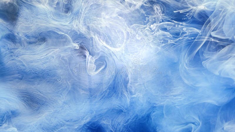 Steam Flow Magic Haze Blue White Smoke Diffusion Stock Video - Video of ...