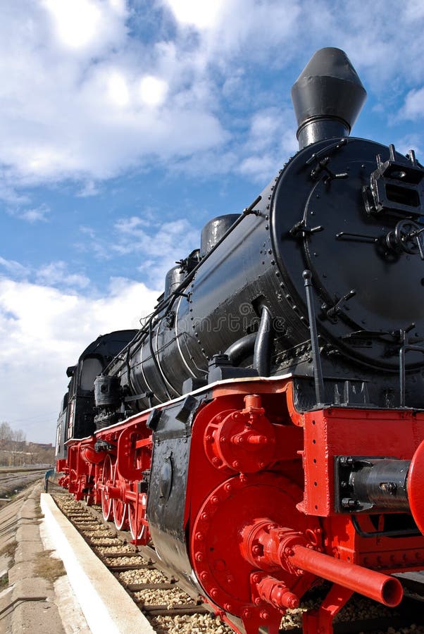 Speed Steam Engine, Locomotive, Train, Motion Blur Stock Image - Image ...