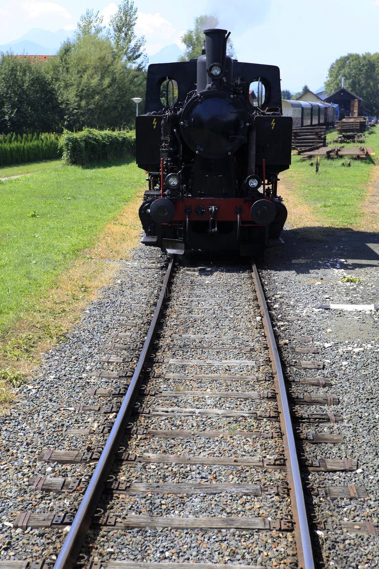 746 Front View Train Steam Locomotive Stock Photos - Free & Royalty ...