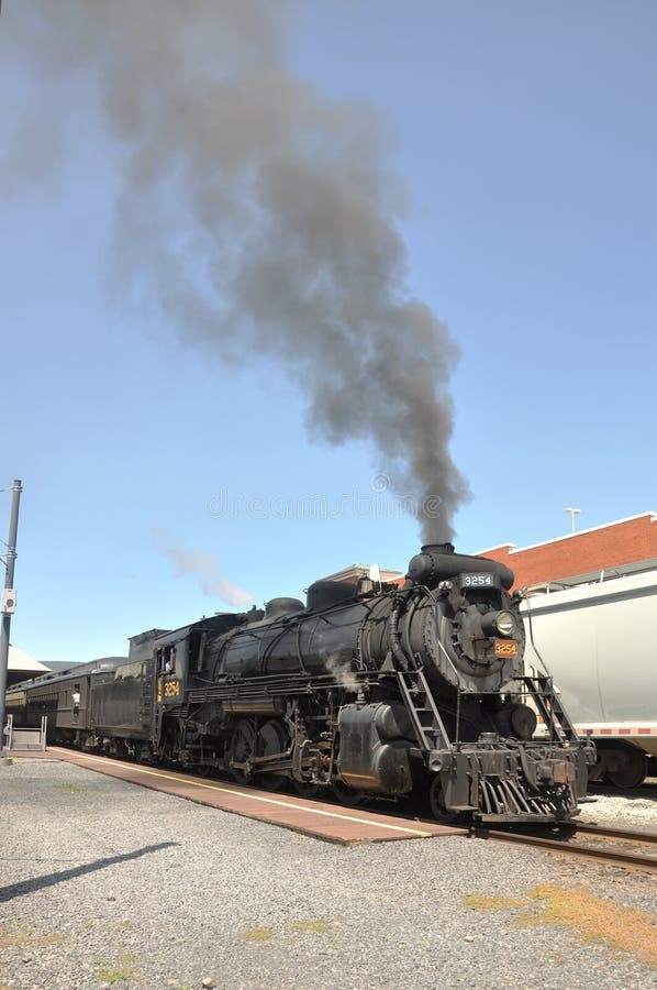 Steam locomotive stock image. Image of historical, united - 15698405