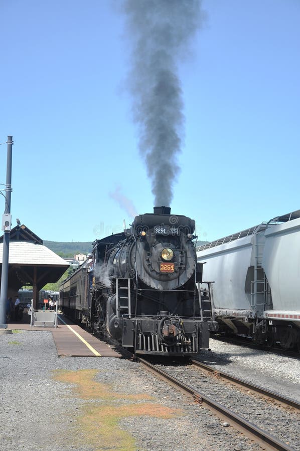 Steam locomotive stock photo. Image of locomotives, engine - 18194454