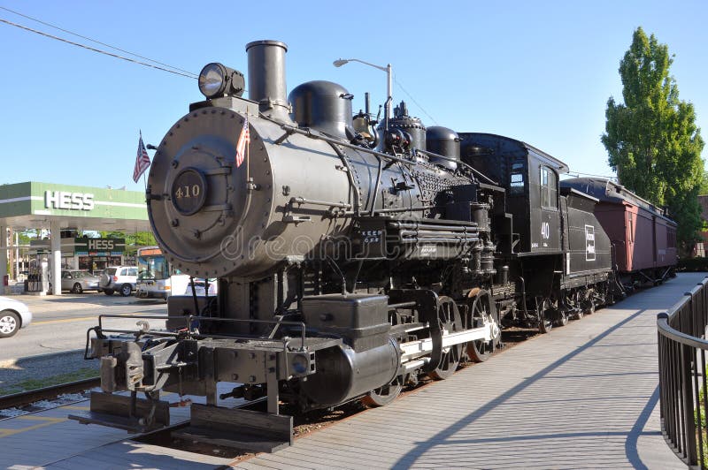 Steam locomotive stock image. Image of historical, united - 15698405