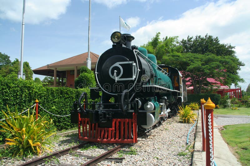 Old Steam Locomotive No.340 of State Railway of Thailand Editorial ...