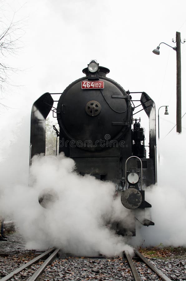 Steam Locomotive of Czech Railway Editorial Stock Photo - Image of ...
