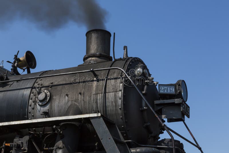 Steam Locomotive Detail stock photo. Image of track, steam - 26700868