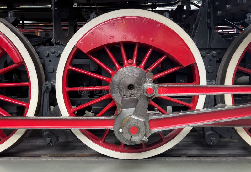 Steam Locomotive Drive Wheels Stock Photo - Image of steam, locomotive ...
