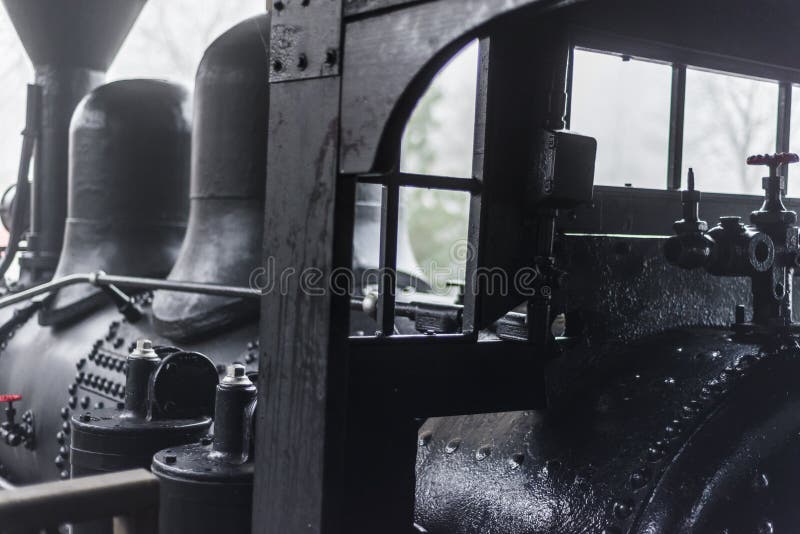 Steam Locomotive Cab Inside Stock Photos - Free & Royalty-Free Stock ...