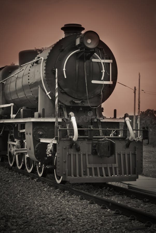 Old Time Vintage Steam Train Locomotive Stock Photo - Image of smoke ...