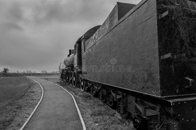Steam locomotive stock image. Image of color, train, industry - 54540443