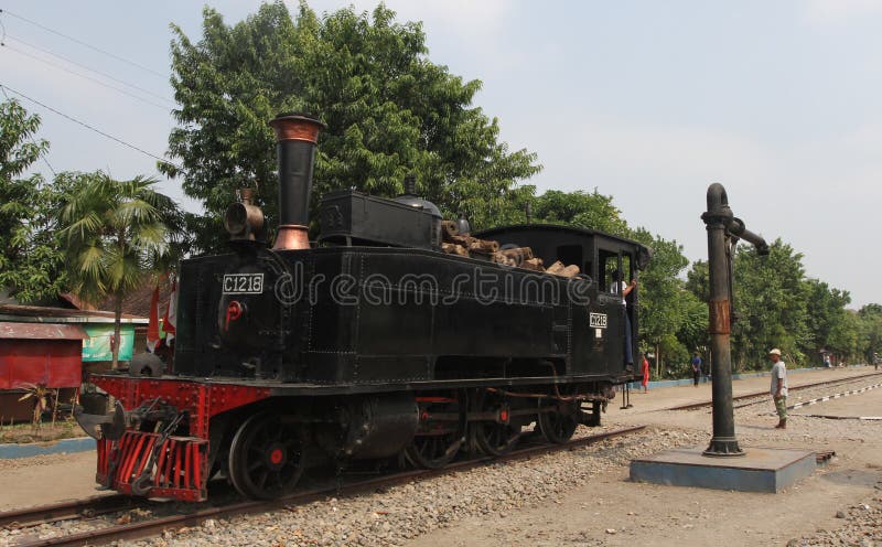 Steam locomotive editorial stock image. Image of central - 31864159