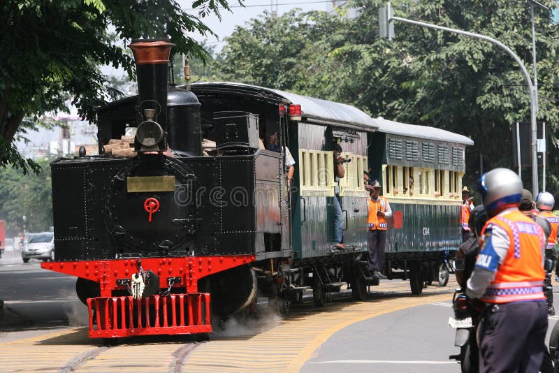 Steam locomotive editorial photo. Image of java, train - 31864206