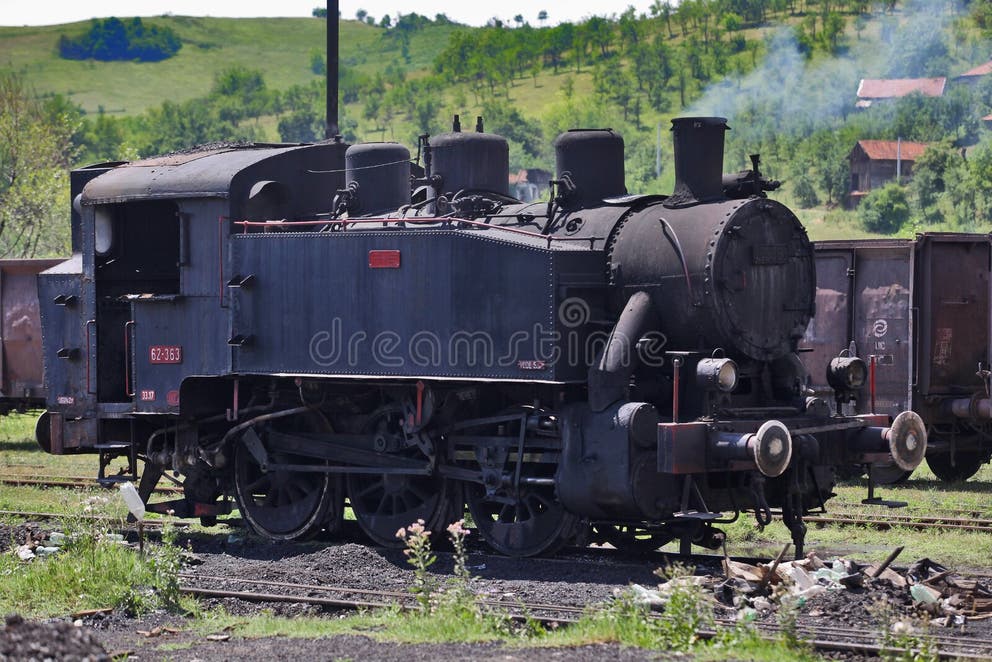 Steam Locomotive editorial photo. Image of track, bygone - 63121736