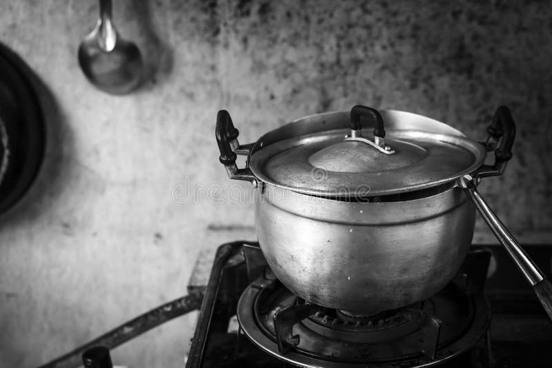 Steam over cooking pot stock image. Image of chef, glow - 64743351