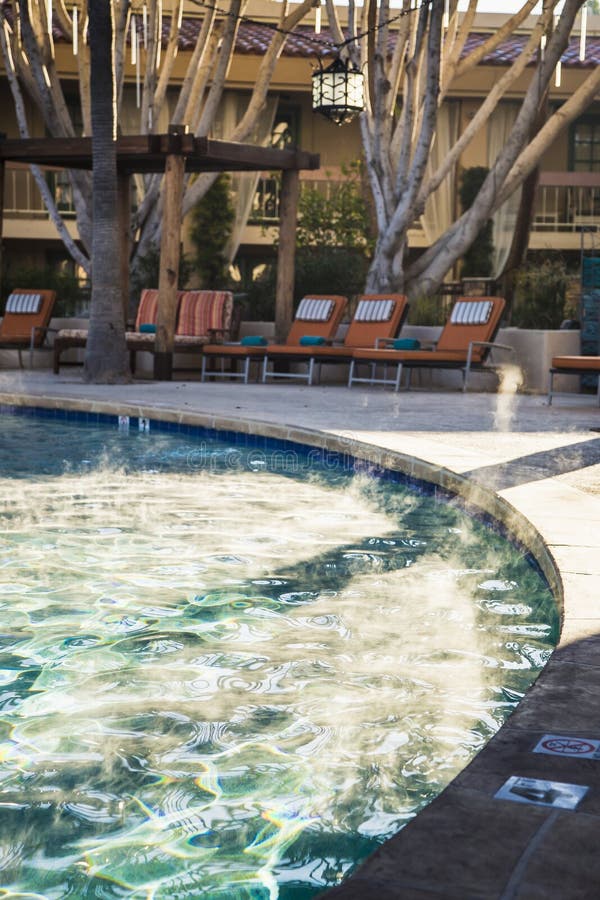 Steam on the Pool stock image. Image of pool, steam, outdoors - 36946941