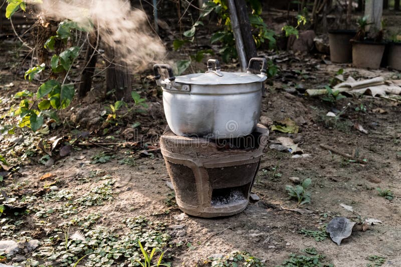 Steam on pot stock image. Image of style, cooking, cooker - 127358155