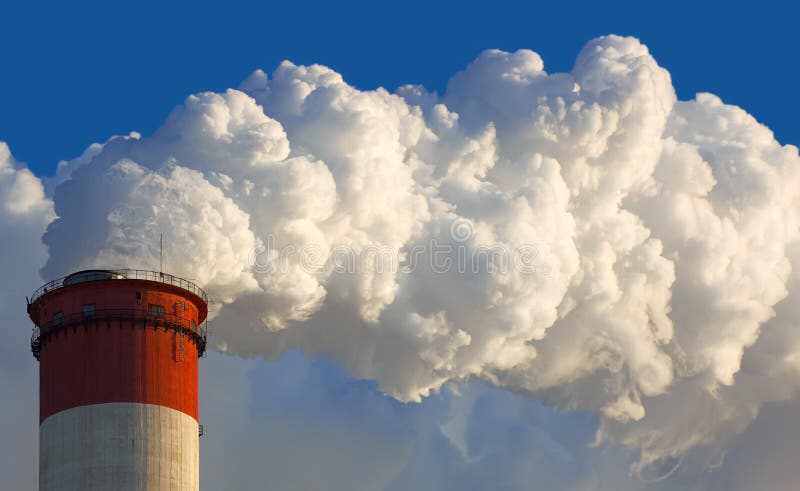 Steam power plant stock photo. Image of outdoors, light - 2053162