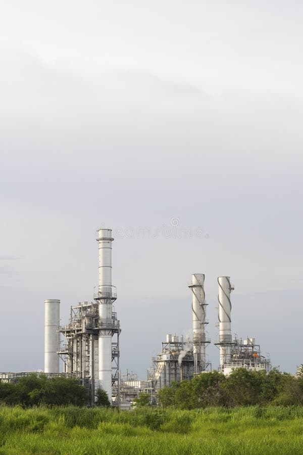 Steam power plant stock photo. Image of electric, high - 77210628