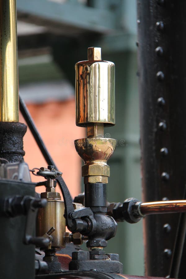 Steam Powered Traction Engine. Stock Image - Image of power, wood ...