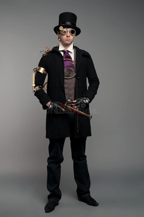 Steam Punk Style. the People of the Victorian Era in an Alternate ...