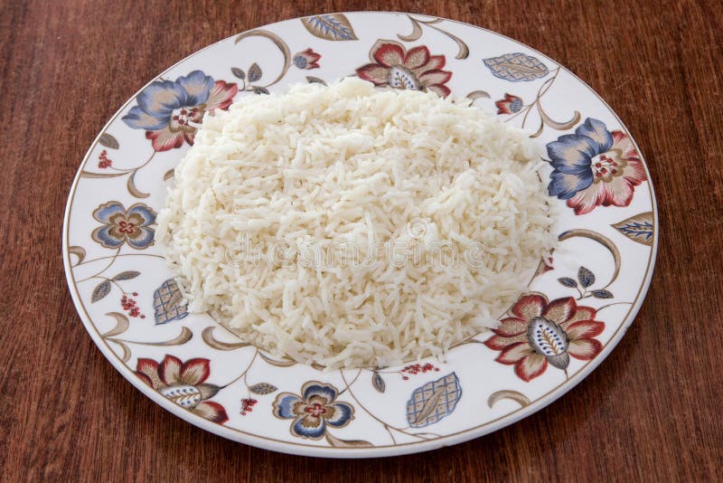 Steam rice in the plate stock image. Image of steam - 179287177
