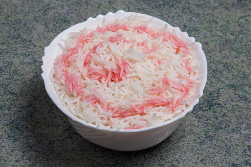 Steam rice in the plate stock image. Image of spoon - 180094449