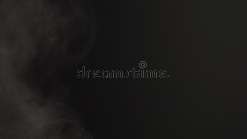 Steam Rising Over Black Background Stock Footage - Video of abstract ...