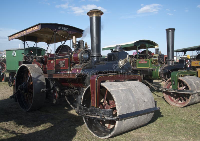Steam Road Roller at Dorset Steam Fair Editorial Stock Photo - Image of ...