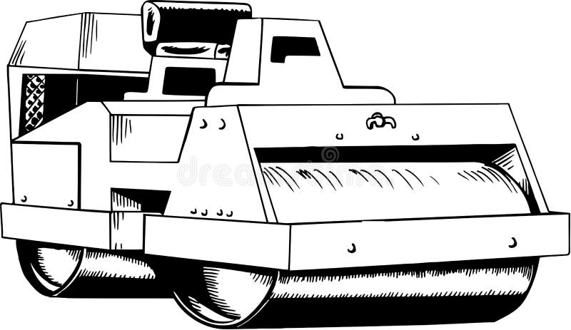 Steam Roller Vector Stock Illustrations – 513 Steam Roller Vector Stock ...