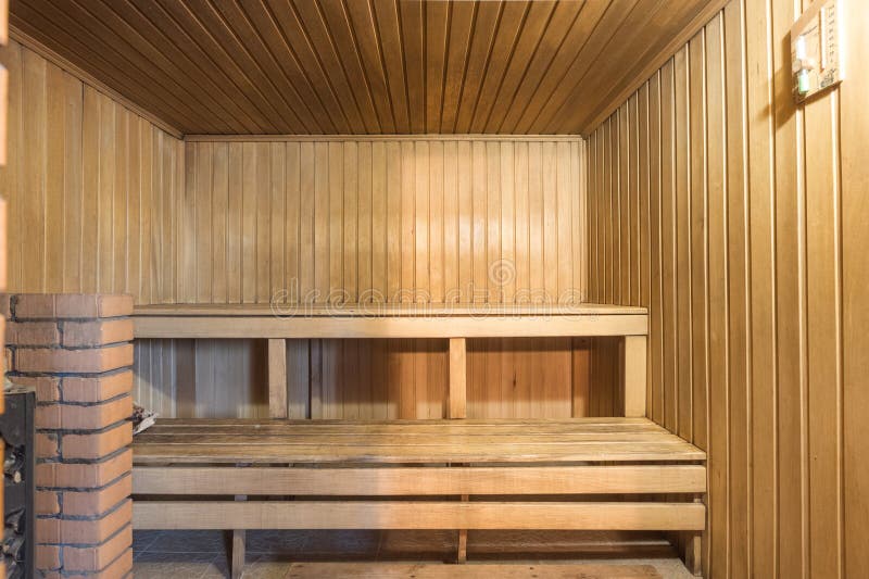 Steam Room Lined with Wood Bath Sauna Stock Image - Image of steam ...