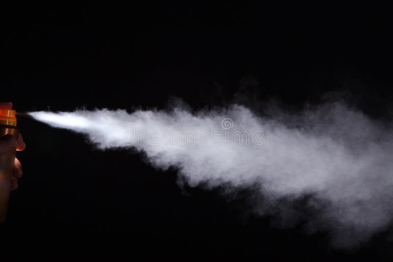 The Steam from a Spray Bottle Stock Photo - Image of hygiene ...