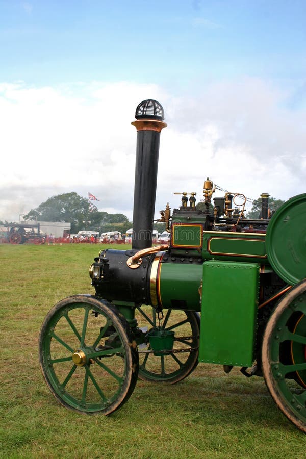 Steam traction engine stock image. Image of working, fair - 15126217