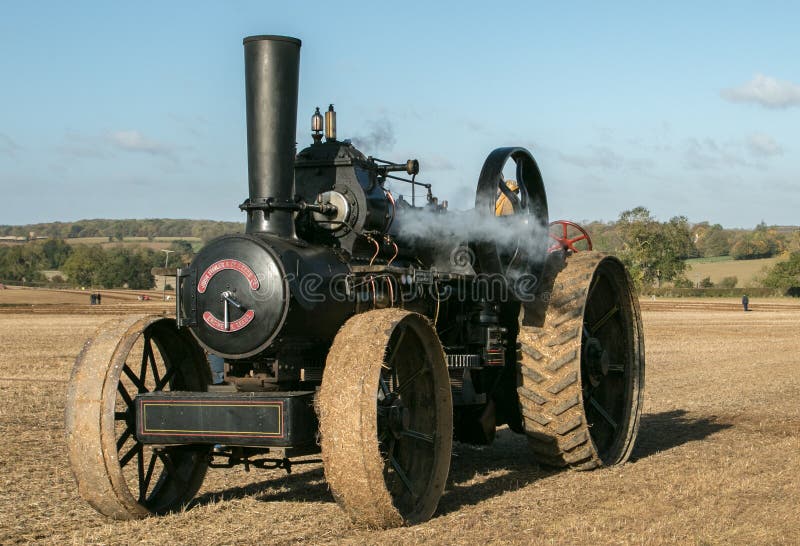 Steam traction engine editorial stock photo. Image of countryside ...