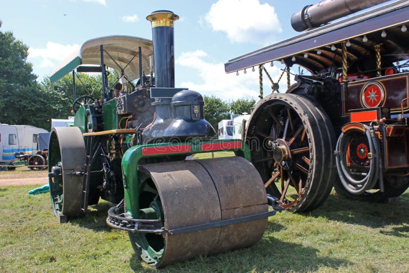 Steam traction engine stock photo. Image of machine, agricultural ...