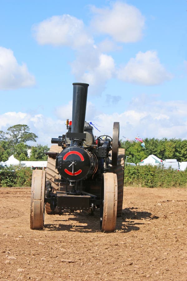Steam traction engine stock image. Image of vintage - 108047577