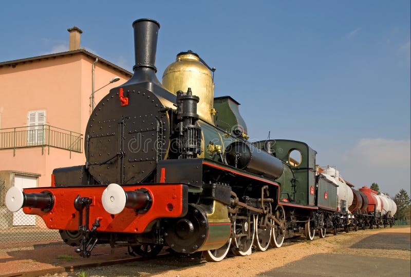 Steam Train 1 stock image. Image of antique, slide, piston - 9400415