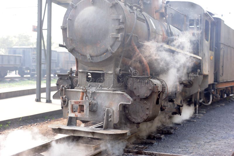 Steam Train stock photo. Image of historic, bygone, creek - 13698446