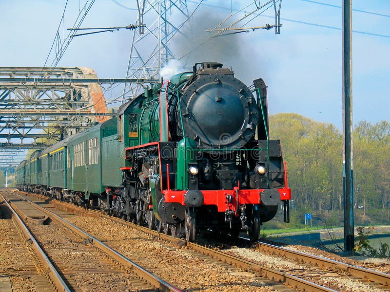Steam Trains from Krupa Station, Steam Locomotive Called Parrot Stock ...
