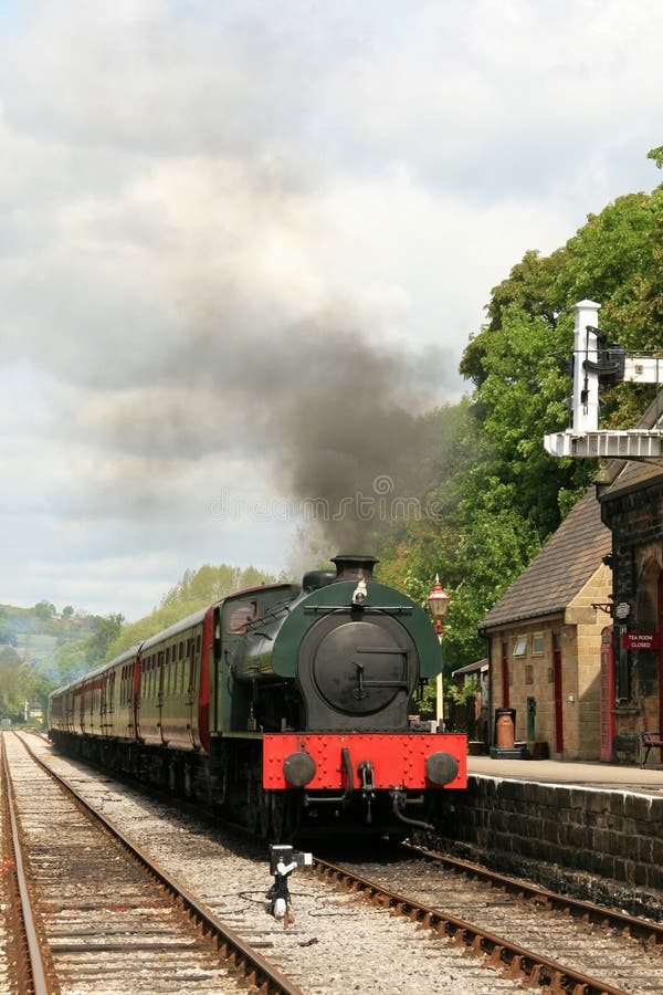 Steam train stock image. Image of track, steam, smoke - 2632407