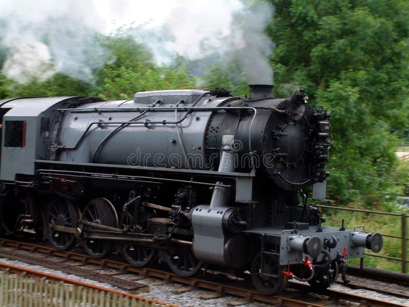 Steam Train stock image. Image of heritage, steam, line - 2985267