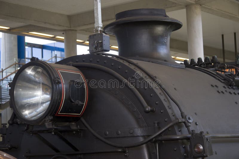 Steam Train stock image. Image of bulb, train, rivets, light - 417987