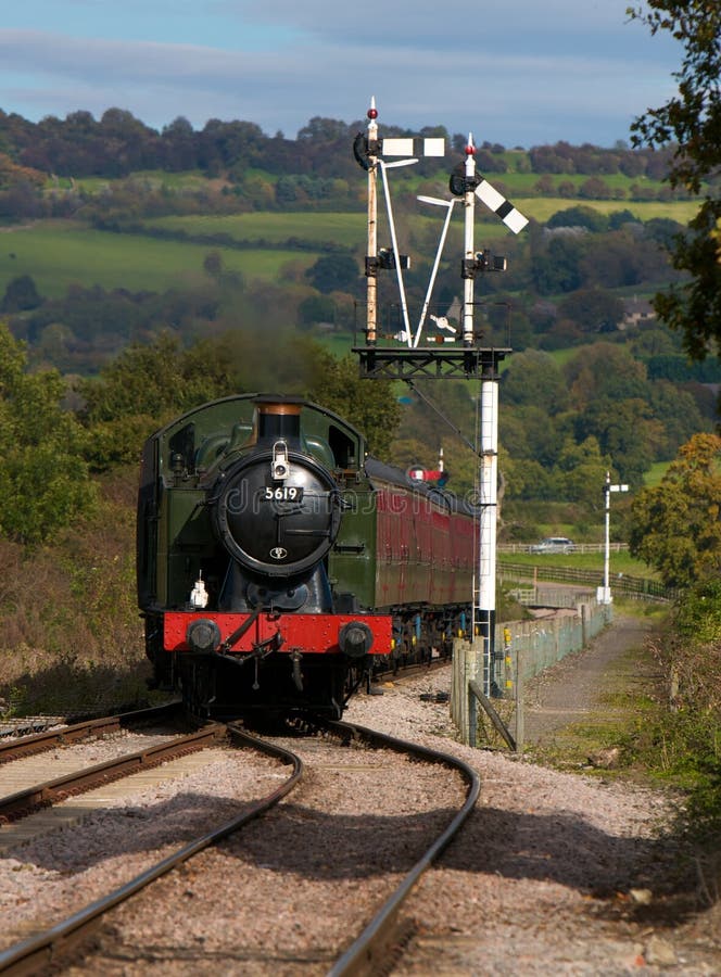 Steam Train in Bronte Country Stock Image - Image of engine, steamy: 599307