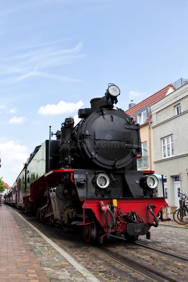 Steam train at Bad Doberan stock photo. Image of historic - 31781264