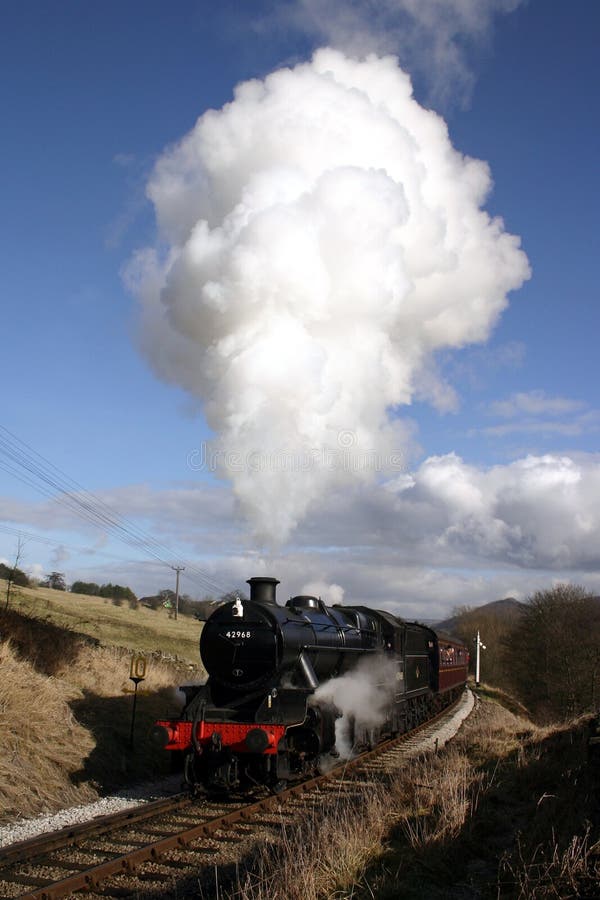 Steam Train in Bronte Country Stock Image - Image of engine, steamy: 599307
