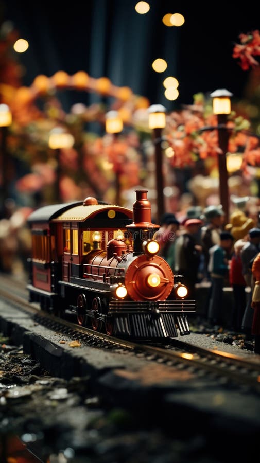 A Steam Train Chugging through a Snow Covered Forest Stock Illustration ...