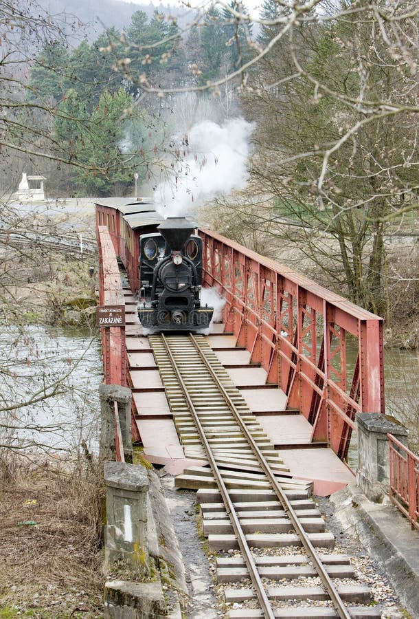 Steam Train, Ciernohronska Railway, Slovakia Editorial Photo - Image of ...